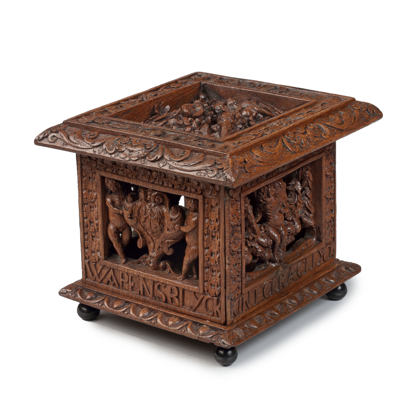 Oak foot stove | B&B